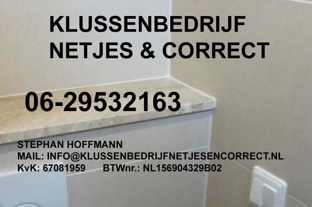Klussenbedrijf Netjes en Correct - Home